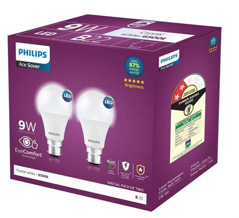 Philips W Led Bulb B Cool Daylight At Piece In Udaipur Id