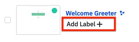 how do i add an automation label educonverse