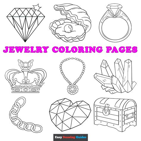 Collection Of Jewel Coloring Pages Free Printable