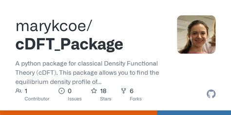 GitHub Marykcoe CDFT Package A Python Package For Classical Density Functional Theory CDFT