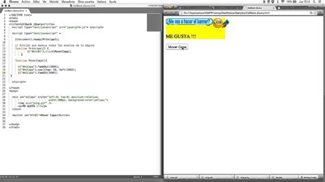 Lenguaje De Marcado Callback De Funciones En Jquery Youtube