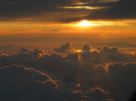 Sunset Above The Clouds C Image Fully Copyrighted All… Flickr