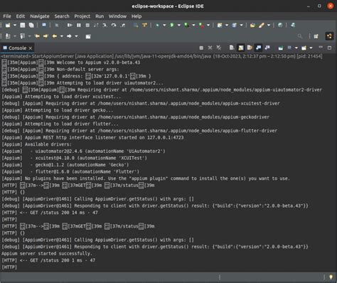 How To Start Appium Server Mobikul