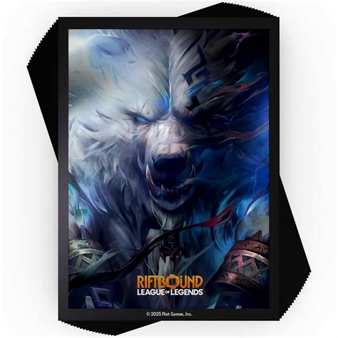 Riftbound League Of Legends Art Sleeves Volibear 100ct Card