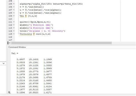 Calculate Curl Of A Vector For Vorticity Rmatlab