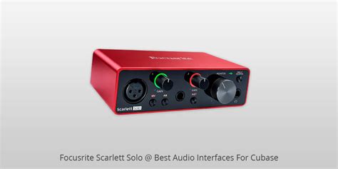 10 Best Audio Interfaces For Cubase In 2024
