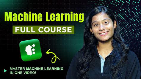 Machine Learning Full Course 2025 Machine Learning Course For