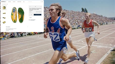 Us Running Icon Steve Prefontaines Nike ‘waffle Running Shoes Sell For 163k At Auction The