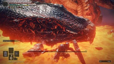Elden Ring God Devouring Serpent Boss Youtube