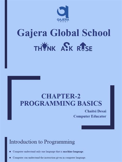 Ch 2 Programming Basics Pdf Assembly Language Computer Program