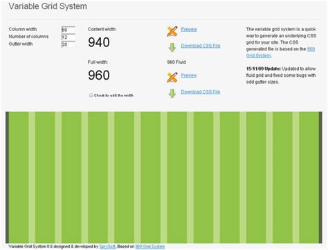 Flexible Grid Tools For Responsive Websites