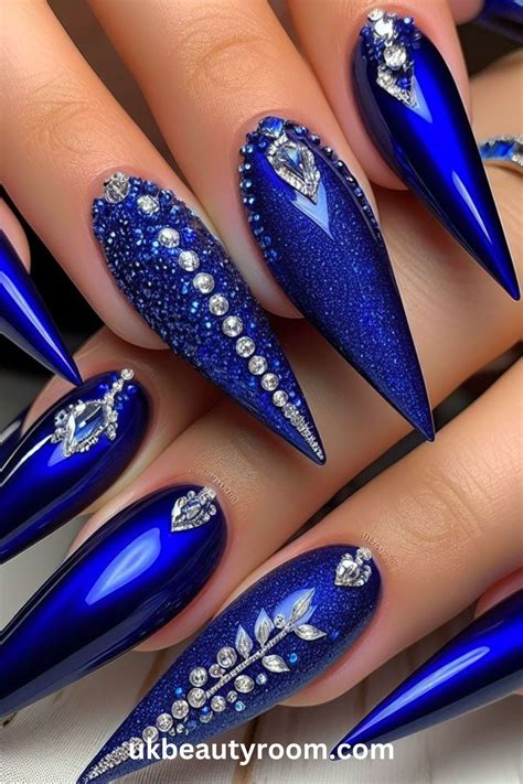 2025s Most Stunning Blue Nail Designs Unveiled Blue Nails Nail