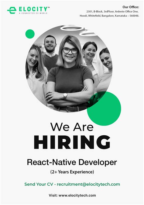 Elocity On Linkedin Mobiledeveloper Reactnative Jobopening