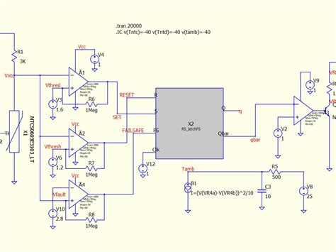 Qspice On Off Temperature Control Simulation With Ntc