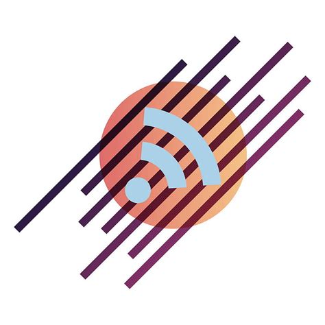 Wi Fi 네트워크 아이콘 블루 로고 고립 된 블루 벡터에 Ai Eps Uidownload