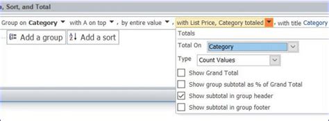 How To Add Group Header Footer In Report IAccessWorld
