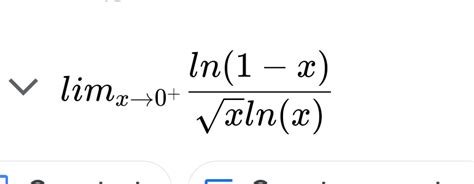 Limite Logarithme Népérien