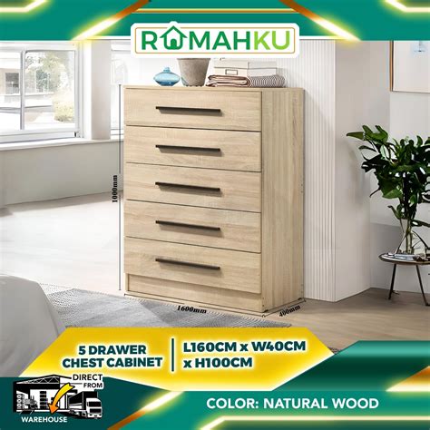 Drawers Chest Drawer Cabinet Almari Baju Wardrobe Almari Laci Shopee Malaysia