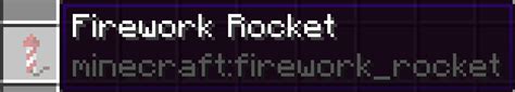 Java Edition No Nbt Firework Rocket Minecraft Discontinued Features Wiki