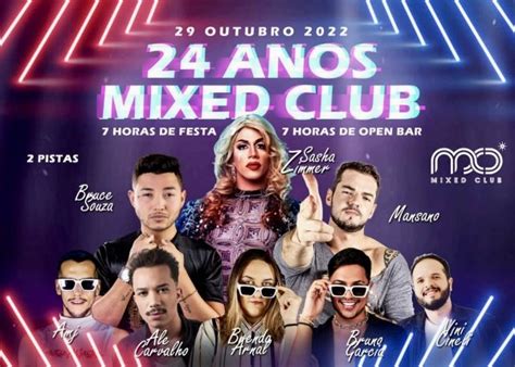 Mixedclub 24anos Em São José Do Rio Preto Sympla