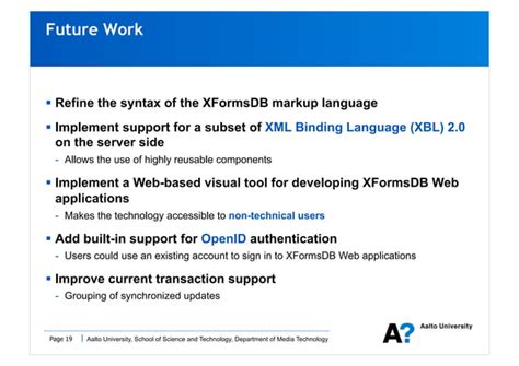 Xformsdb An Xforms Based Framework For Simplifying Web Application Development Ppt