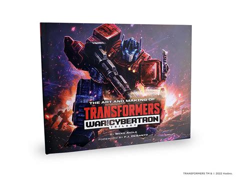 Art And Making Of Transformers War For Cybertron Trilogy Book By