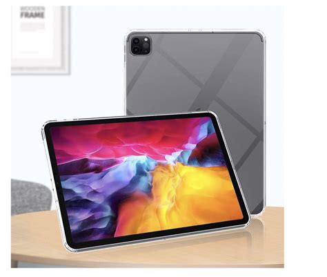 Чехол прозрачный силиконовый с усиленными углами для планшета Apple ...