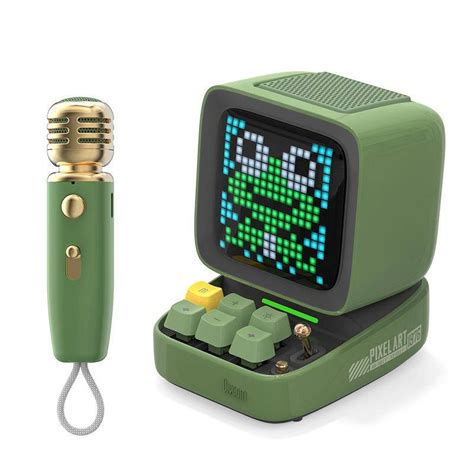 Divoom Ditoo Mic 2022 New Arrival Multifunctional Ditoo Plus Pixoo Bluetooth Speaker With