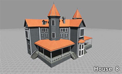 Пакет домов Ассеты для Unity