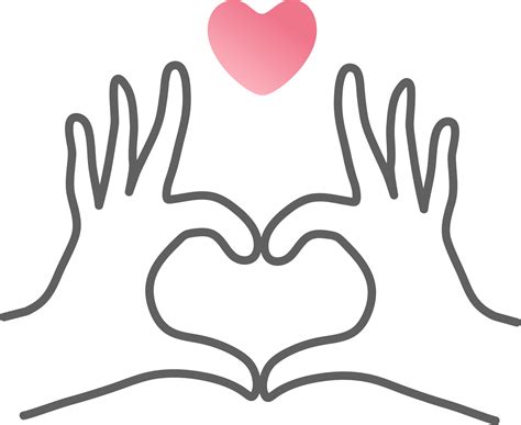 Hand Herz Emoji 11659710 Png