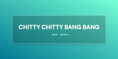 Chitty Chitty Bang Bang Gradient Css 2 Color Linear Ui Gradient Generator