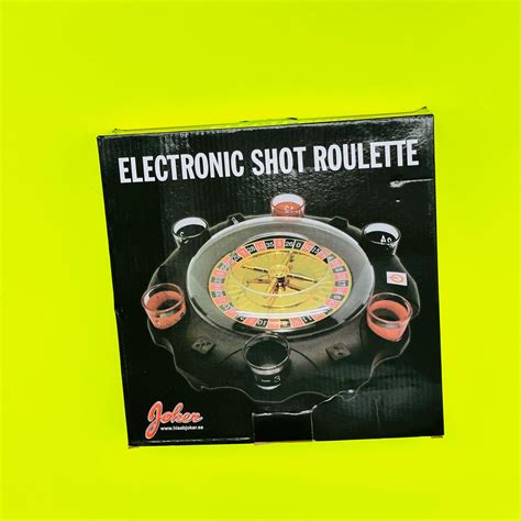 სასმელი სათამაშო რულეტკა 6 ჭიქით