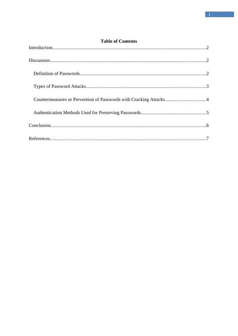 attacking and protecting passwords a security overview