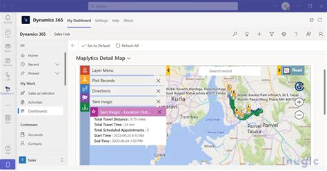 Microsoft Dynamics 365 Crm And Maps Integrated With Microsoft Teams The Future Of Business