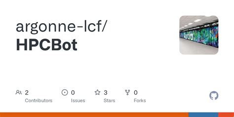 Github Argonne Lcfhpcbot