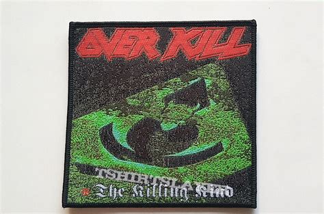 Overkill The Killing Kind Patch O133 Limited Edition Black Border