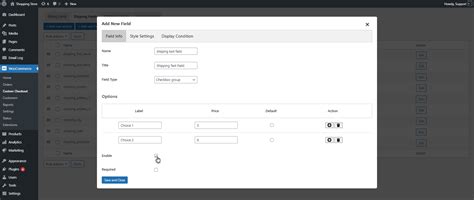 Custom Checkout Fields Editor Documentation Woocommerce