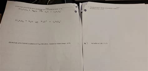 Solved Calculate The Ph Of These Questions On My Practice Chegg Com