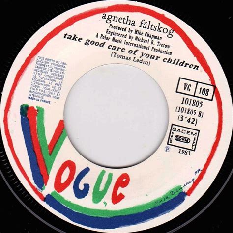 Agnetha FÄltskog Signed Wrap Your Arms Around Me 1983