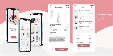 Cosmetic App UI X Design On Behance