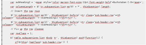 Matrix Frage Mit Verschiedenen Dropdown Menüs Limesurvey Forums
