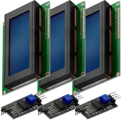 Hd44780 2004 Lcd Display Bundle 4x20 Characters Openelab Technology Ltd