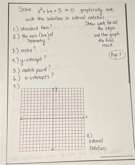 Solved Solve X26x50 Graphically And Write The Solution In