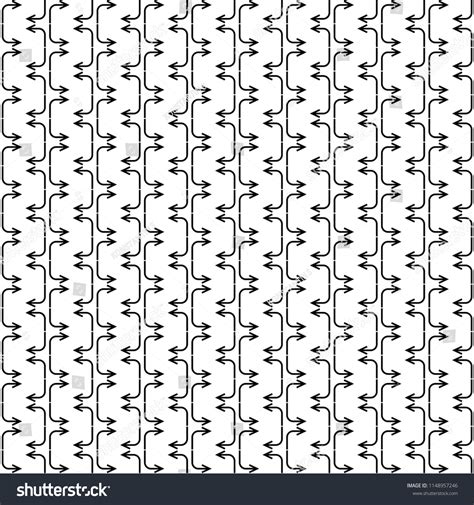 Vector Illustration Seamless Texture Arrow Stock Vector Royalty Free Shutterstock