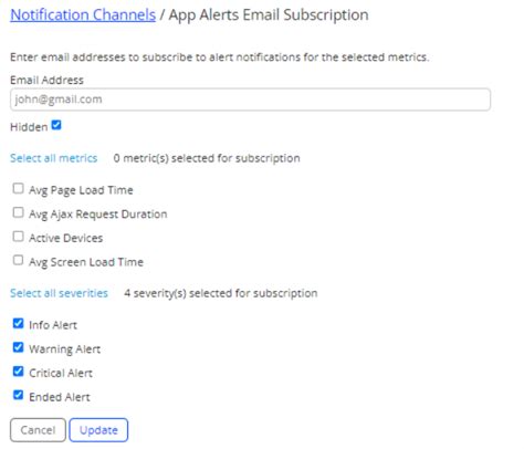 Ads AI Alert Email Subscription