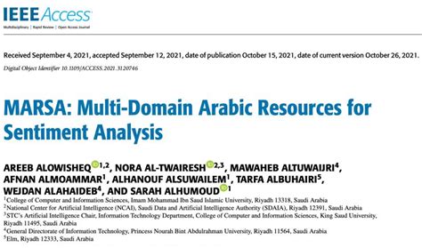 Sarah Alhumoud On Linkedin Datasience Sentimentanalysis Nlp Research 10 Comments