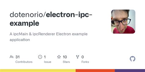 Github Dotenorioelectron Ipc Example A Ipcmain And Ipcrenderer Electron Example Application