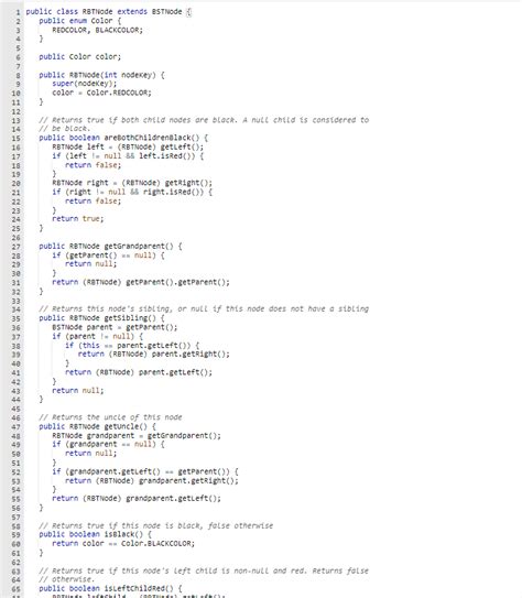 Solved 825 Lab Red Black Tree Nth Largest Operation Step