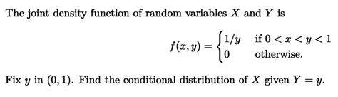 Solved Answer This Not Photo For X And Y As Above Find E X