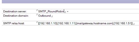Seamless SMTP Failover And Round Robin In Outbound Domino Connections Domino SMTP Routing